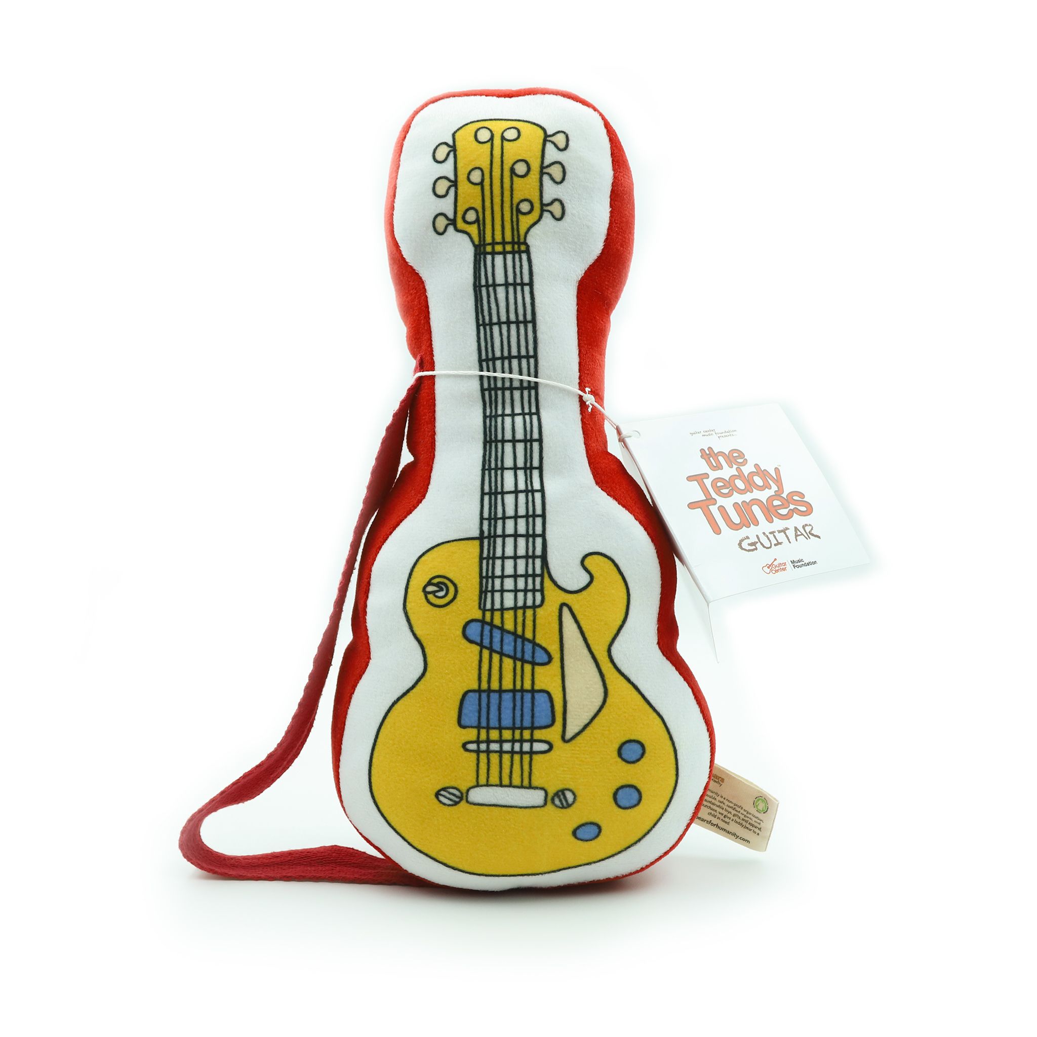Yellow Plush Guitar - Play It Forward